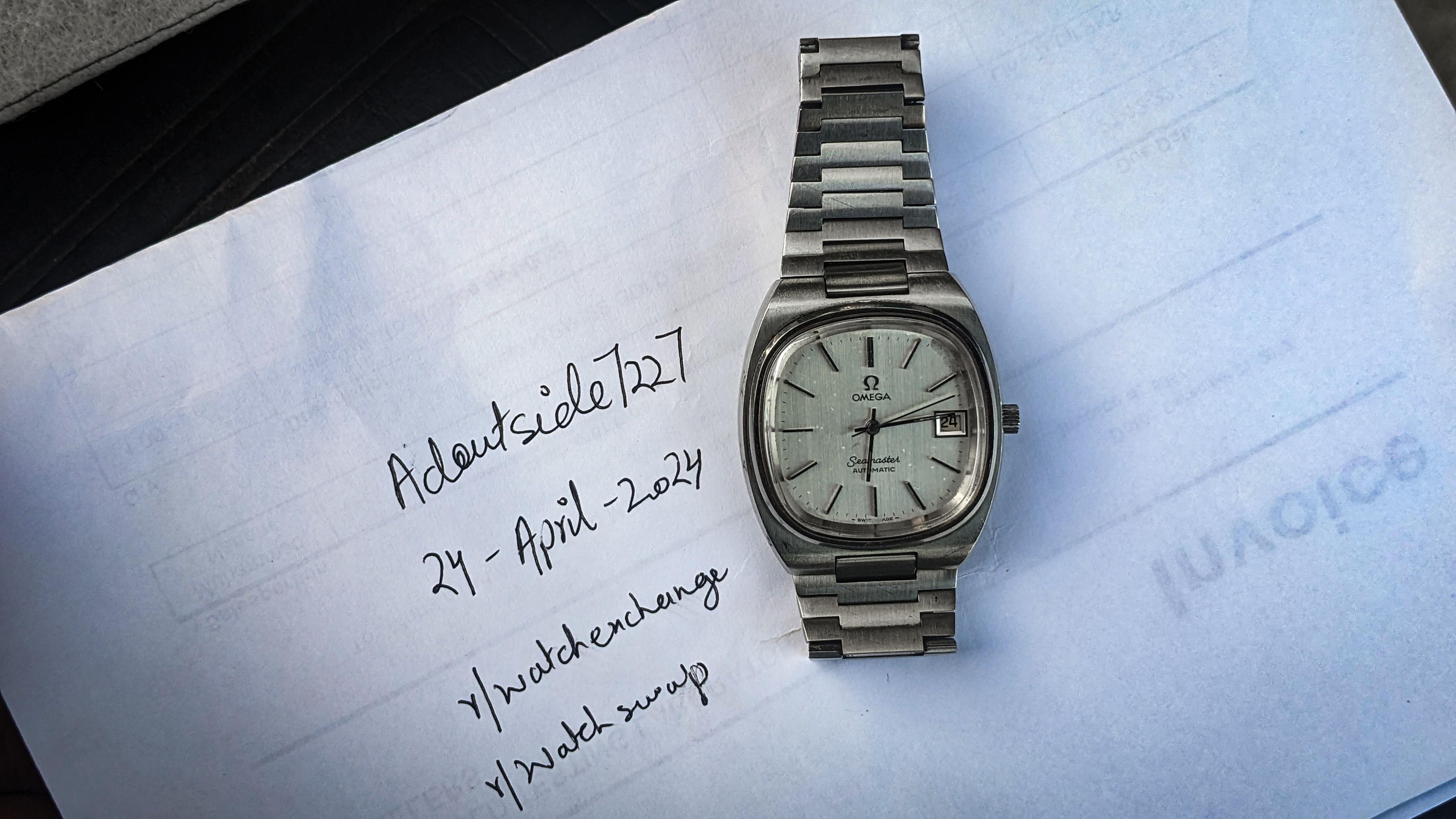 [WTS] RARE VINTAGE OMEGA SEAMASTER AUTOMATIC WATCH 166.0207 IN JUST 640 ...