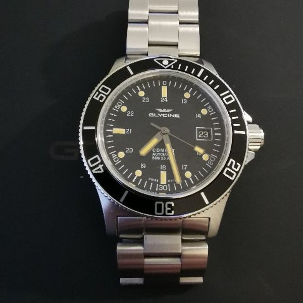 Glycine Combat Sub with bracelet and nato | WatchCharts