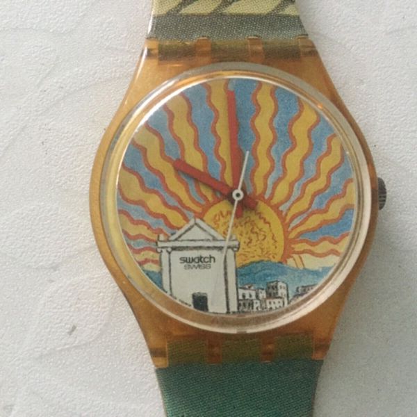 Rare Vintage Swatch Watch The Poet GP107 Year 1993 | WatchCharts ...