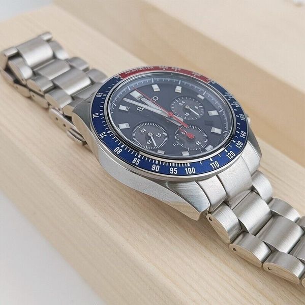 Seiko Prospex Speedtimer New Blue Dial Chronograph Men's SSC913 Watch ...
