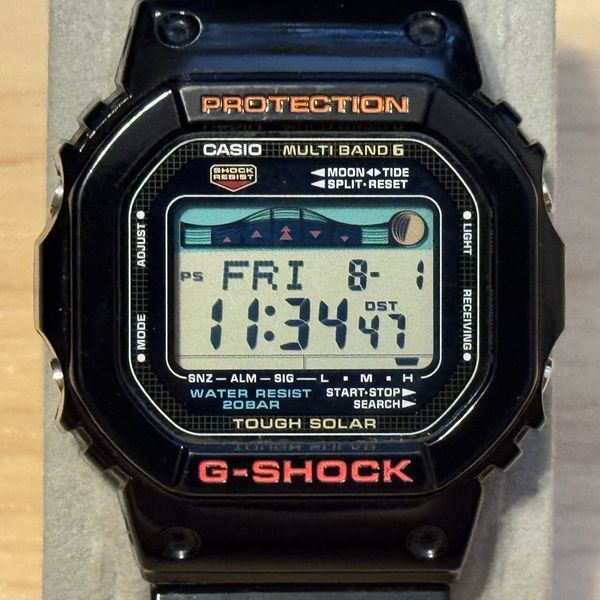 [WTS] Casio G-Shock GWX-5600-1JF G-LIDE Tough Solar Atomic Multiband 6 ...