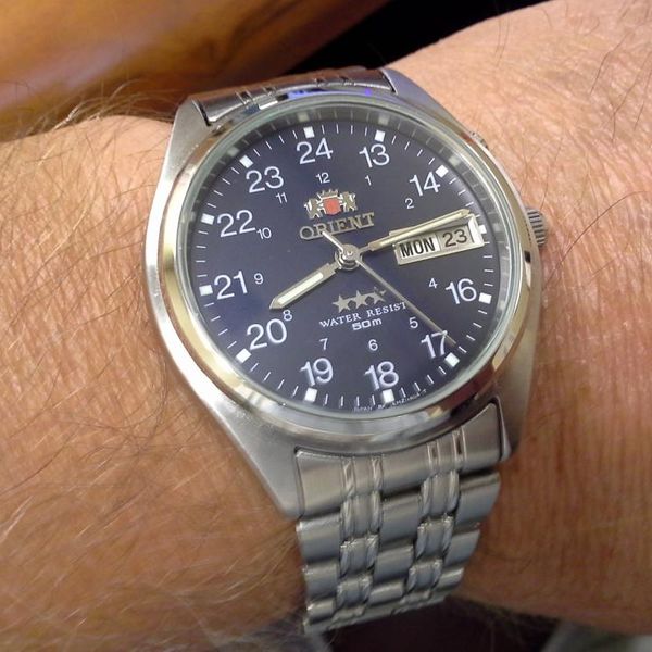 Affordable: Orient Tri-star (Unusual Dial) | WatchCharts Marketplace