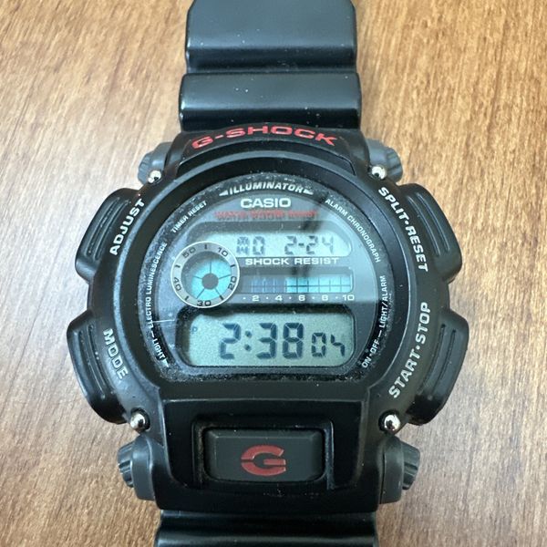 Casio G-Shock 3232 Chronograph Alarm Backlight Digital Watch - WORKING ...