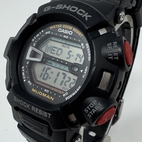 Casio G-SHOCK G9000-1V MUDMAN Master Of G-Land Men's Black Watch ...