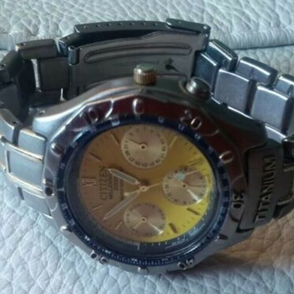 Citizen Titanium 'Millennium 2000' Eco-Drive Watch | WatchCharts ...