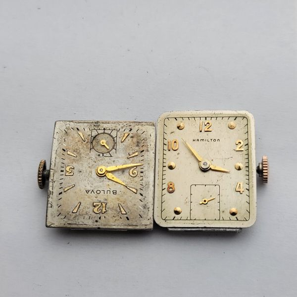 Hamilton 982 and Bulova 8AE movement for parts. | WatchCharts Marketplace