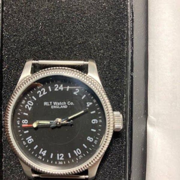 FS: Rare RLT Watch Co. True 24 Hour Dial Quartz Watch Made in England ...