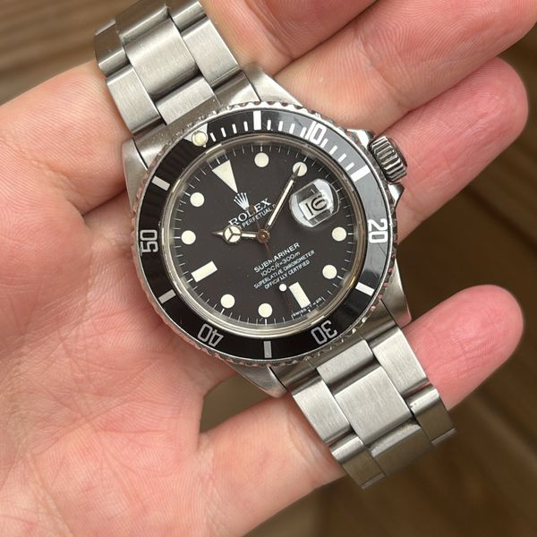 [WTS] Classic Rolex Matte Dial Submariner from 1982! Killer birthyear ...