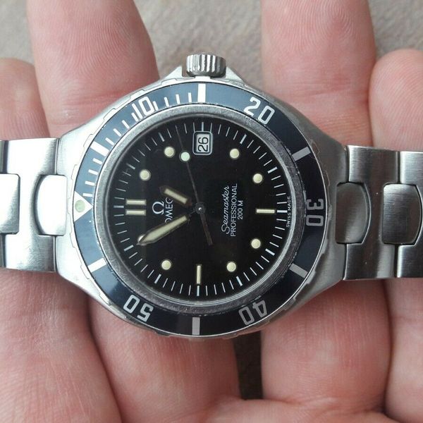 VINTAGE DIVER OMEGA SEAMASTER PRE BOND 200m QUARTZ. FULL SIZE 38mm. REF ...