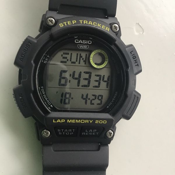 Casio Vintage Digital Watch Model 3466 WS-2100H | WatchCharts Marketplace