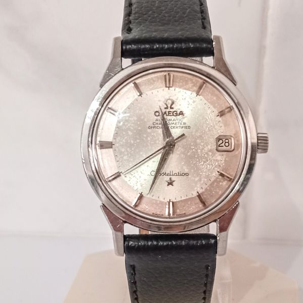1962 GENTS STEEL OMEGA CONSTELLATION Ref.14902 PIE-PAN AUTO GOOD CONDITION | WatchCharts Marketplace