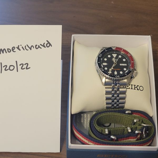 [WTS] Discontinued Seiko SKX009 with extra NATO straps *great condition ...