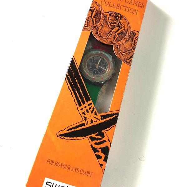 SWATCH OLYMPIC SCUBA - SEZ101 SAID AOUITA - BRAND NEW!! | WatchCharts ...
