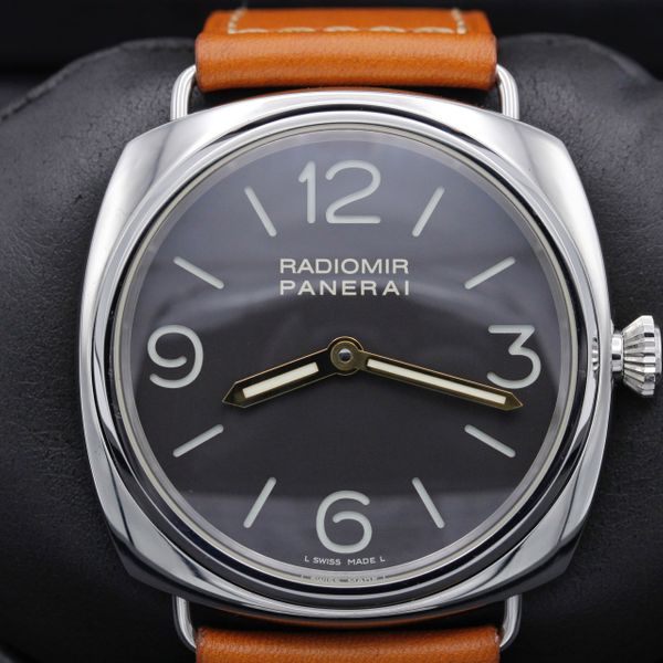 FSOT: Panerai Radiomir 1938 - PAM 232 - Black Dial - 47mm - Mint ...