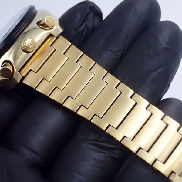 Citizen 8110 Automatic Flyback Chronograph Mens Watch BULLHEAD Gold ...