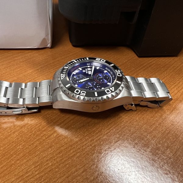 F/S DEEP BLUE Master Chronograph Swiss Automatic Movement Valjoux 7750 ...