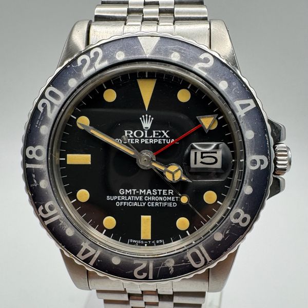 [WTS] Rolex GMT-Master 1675 Jubilee Heavy Patina 1977 | WatchCharts ...