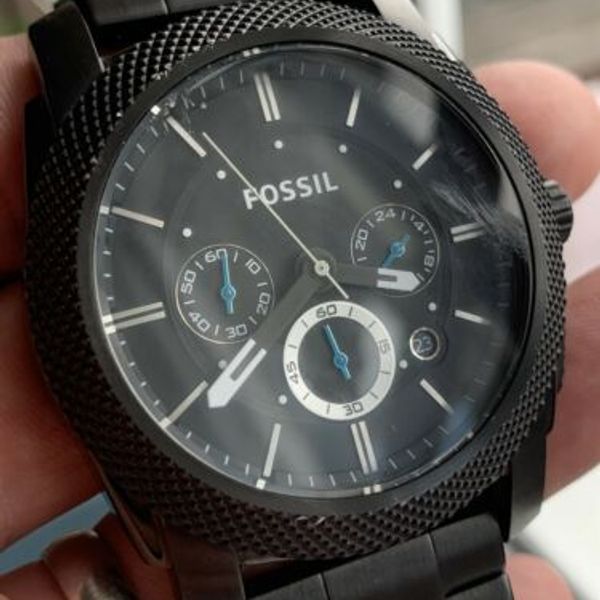 Mens Fossil Machine Chronograph Watch FS4552 Spares Needs Polish ...