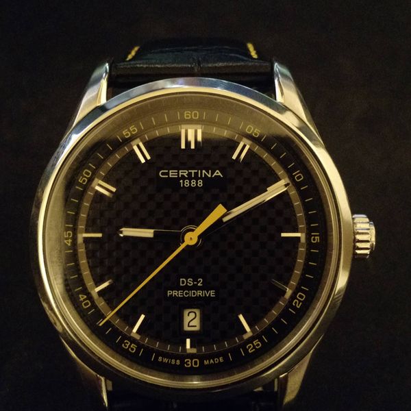 [WTS] Reduced Certina DS-2 Precidrive Quartz Black $220 shipped free CONUS | WatchCharts