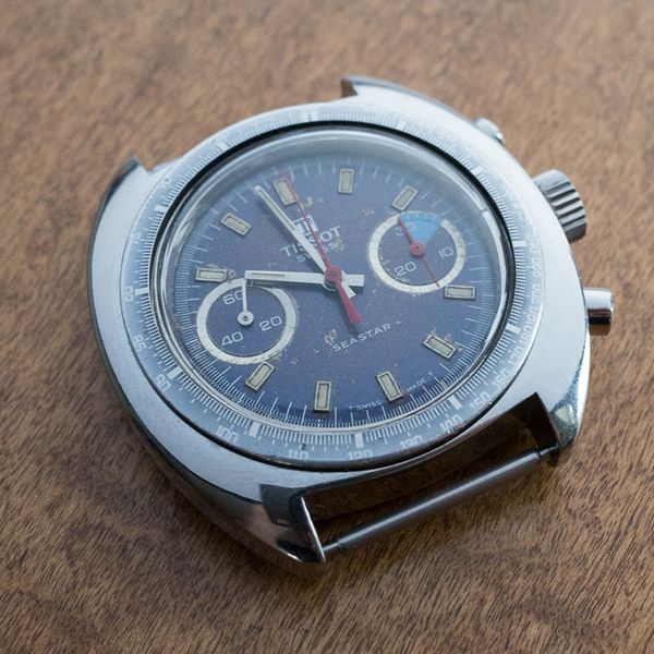 1975 Tissot Seastar Chronograph, Valjoux 7733 | WatchCharts Marketplace