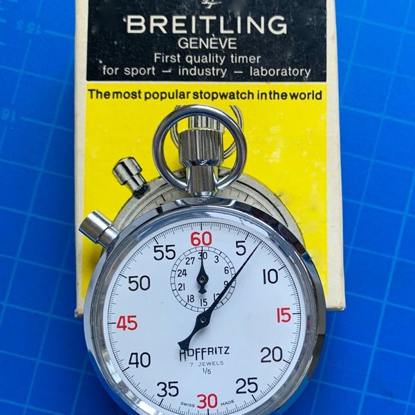 Vintage HOFFRITZ / Breitling Stop Watch 7 Jewels | WatchCharts