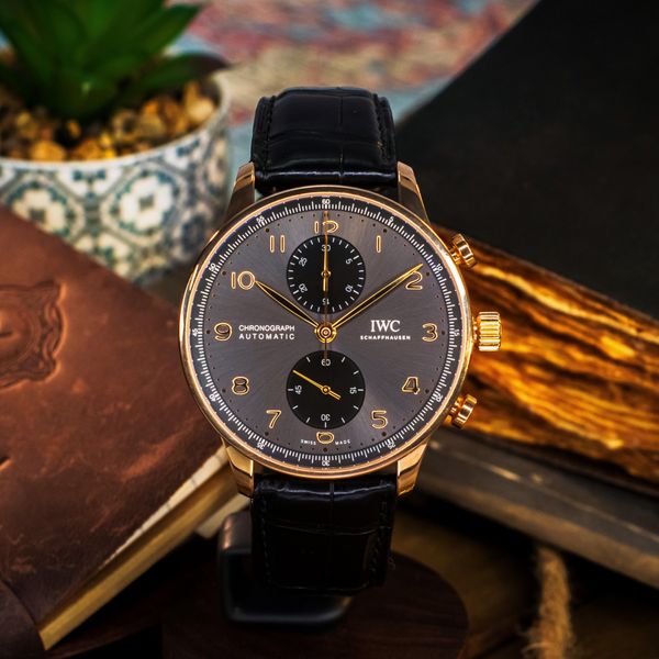 [WTS/WTT] IWC Portugieser Chronograph 18k Rose Gold 41mm – BOX & PAPERS ...