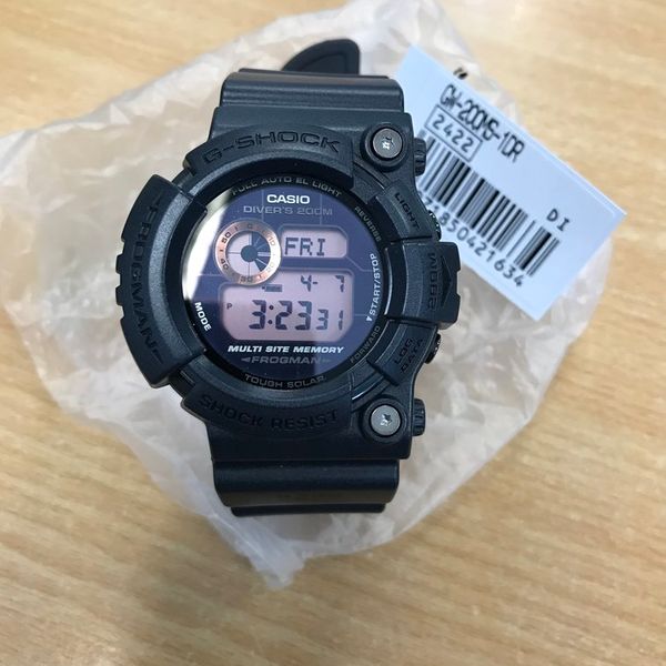 FS: Brand NEW Casio G-Shock Frogman GW-200MS MIRB Men In Rusty Black ...