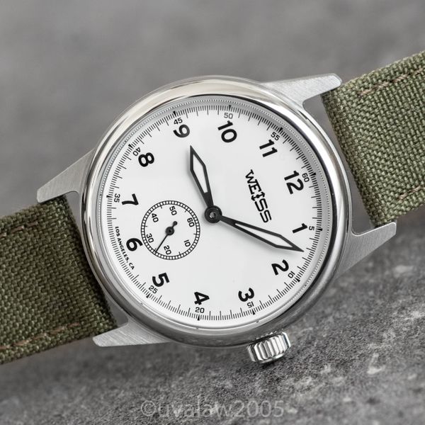 FS: Weiss 38mm Standard Issue Field Watch White Dial | WatchCharts