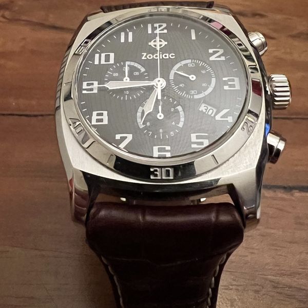 Zodiac Desert Master Men's Swiss Chronograph Watch, Quartz, Model ...
