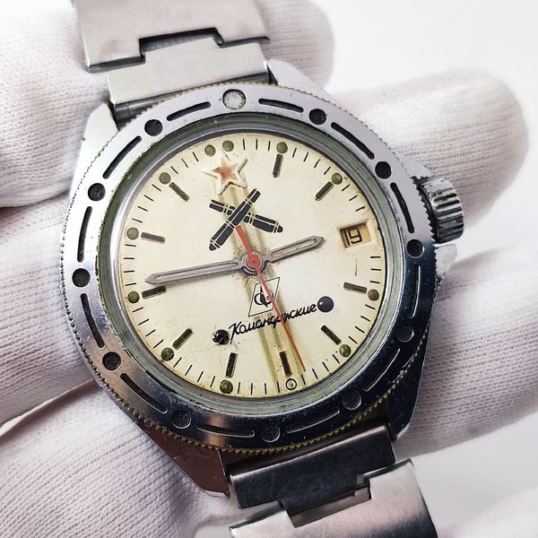 â­ Vintage Soviet watch VOSTOK komandirskie 2414.A military made in ...