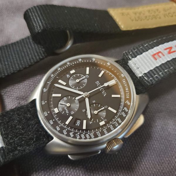 [WTS] Bulova Lunar Pilot Watch Minty Fresh! With two straps | WatchCharts