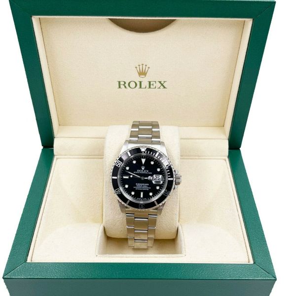 Rolex 16610 Submariner Black Dial Stainless Steel | WatchCharts