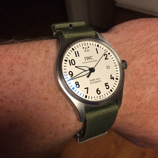 FS: IWC Mk. XVIII White/Silver Dial. | WatchCharts