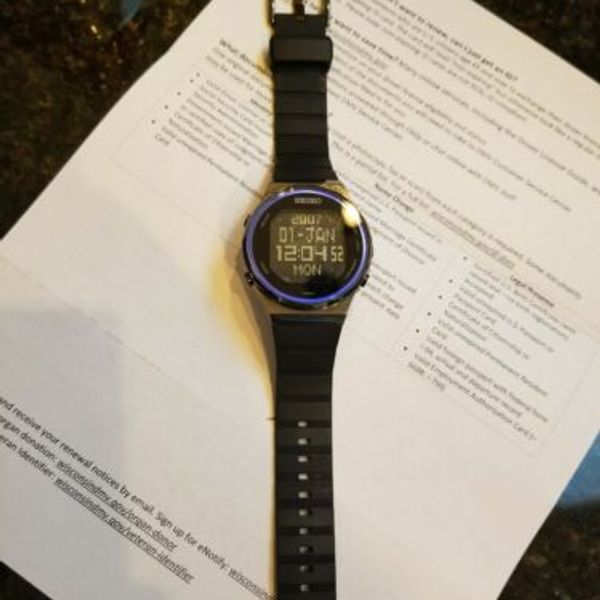 Mens Seiko Digital Watch W861 00A0 | WatchCharts