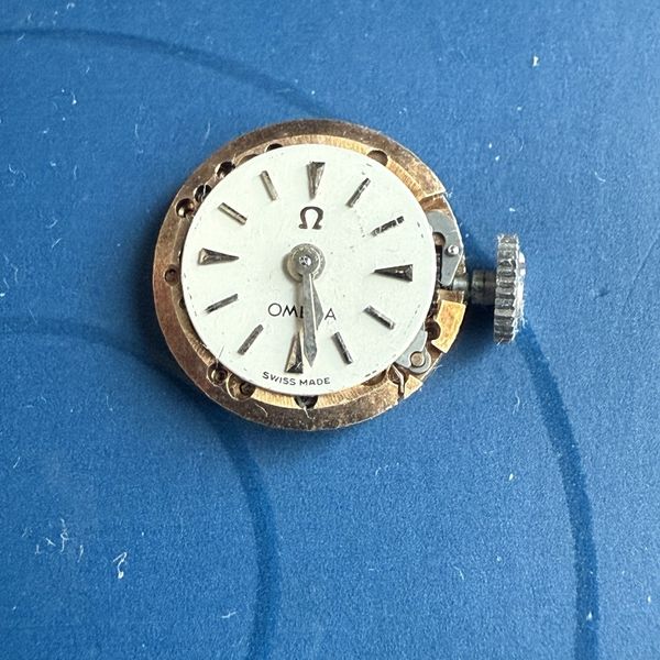 Omega watch Movement Cal 580 For Parts only. Not Working | WatchCharts ...