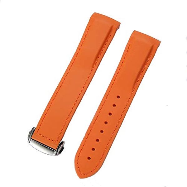 Nywing Watch Belt 20mm 22mm OMEGA Belt SEAMASTER Omega Belt Silicon ...