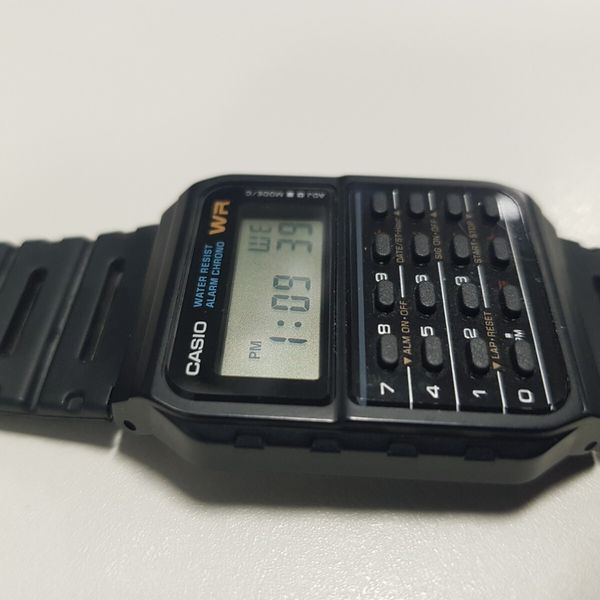 Casio CA-53W-1ER Digital Wristwatch - Black | WatchCharts Marketplace