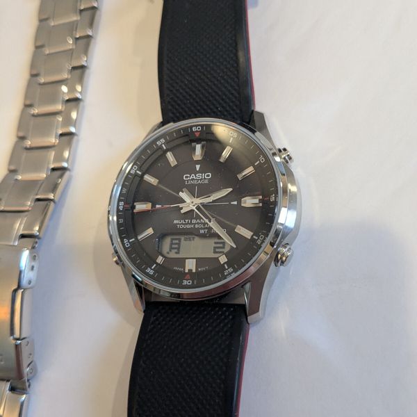 CASIO LINEAGE LCW-M100DE-1AJF Tough Solar Atomic Radio Watch LCW-M100DE ...