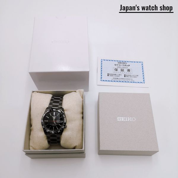 SEIKO SEIKO5 SNKE03K1 Black Automatic Men's Watch New in Box ...