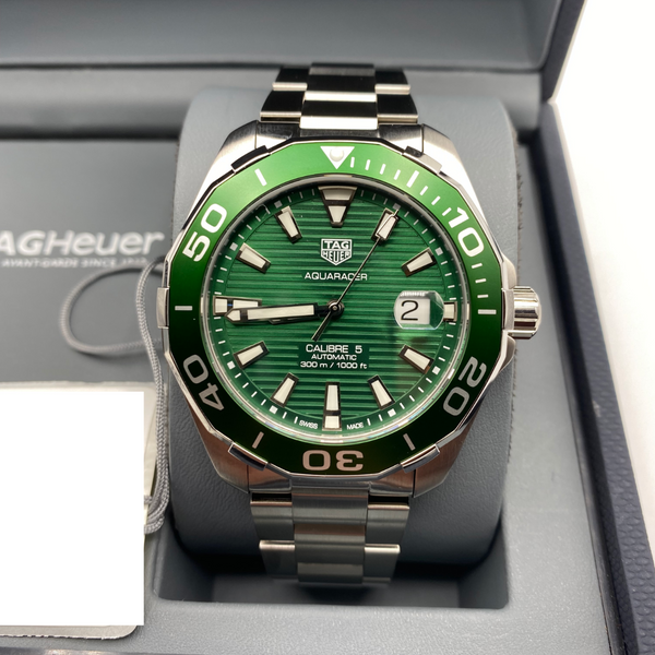 TAG Heuer Aquaracer "THE HULK" Calibre 5 Mens Watch - WAY201S.BA0927 ...