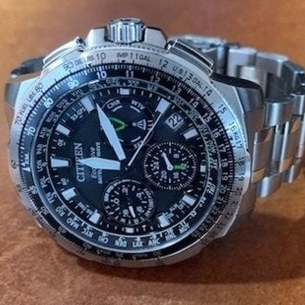 Citizen Eco-Drive Promaster Navihawk GPS Satellite Wave CC9030-51E ...