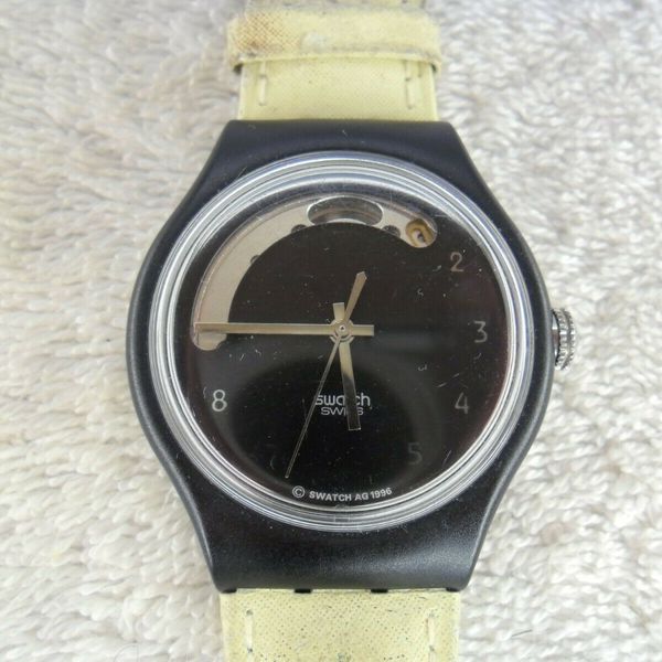 Swatch Swiss Automatic 23 Jewel AG 1996 2842 Movement Wristwatch ...