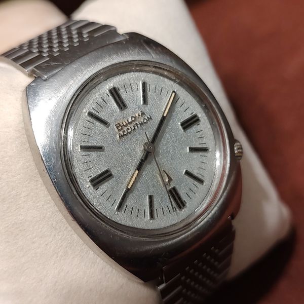 Vintage 1973 Bulova Accutron N3 Tuning Fork Watch 2180 Movement â ...