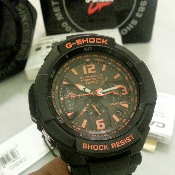 Casio G-Shock Aviator GW3000. Solar, Atomic, mint and cheap ...