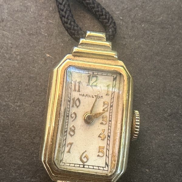 vintage hamilton 14k gold ladies watch | WatchCharts Marketplace
