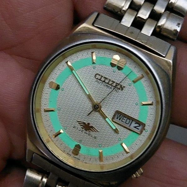 Vintage Citizen automatic Watch 21 jewels Luminous dial from Japan ...