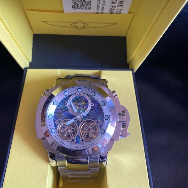 Invicta Reserve Man Automatic Moon Phase Men's Watch 36016 ...