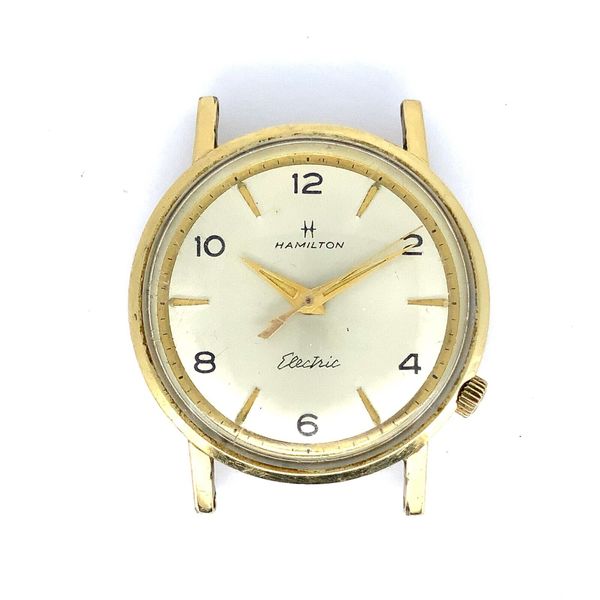 Vintage 1960â s Hamilton Electric 10K RGP 33mm Quartz Watch *HEAD ONLY ...