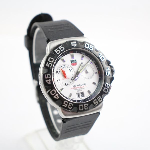 Tag Heuer Formula 1 Professional Alarm Watch Boxed Quartz WORKING ...