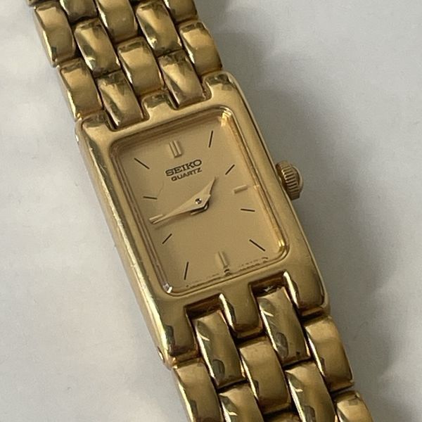 Vintage Seiko Gold Tone Ladies Watch Needs Battery | WatchCharts Marketplace